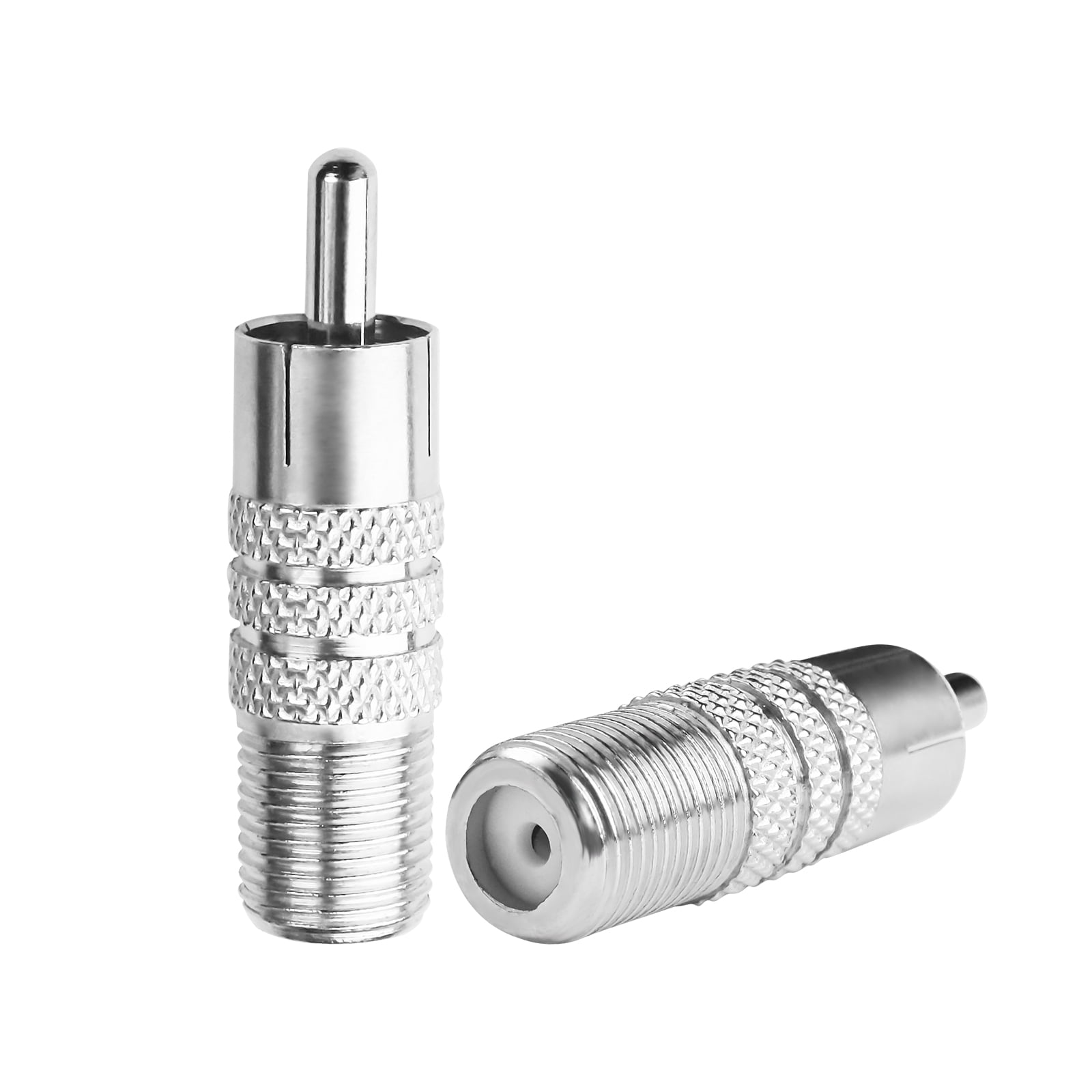 Electchn Coax To Rca Adapter Rca Male To F Female Coaxial Connector Converter For Subwoofer
