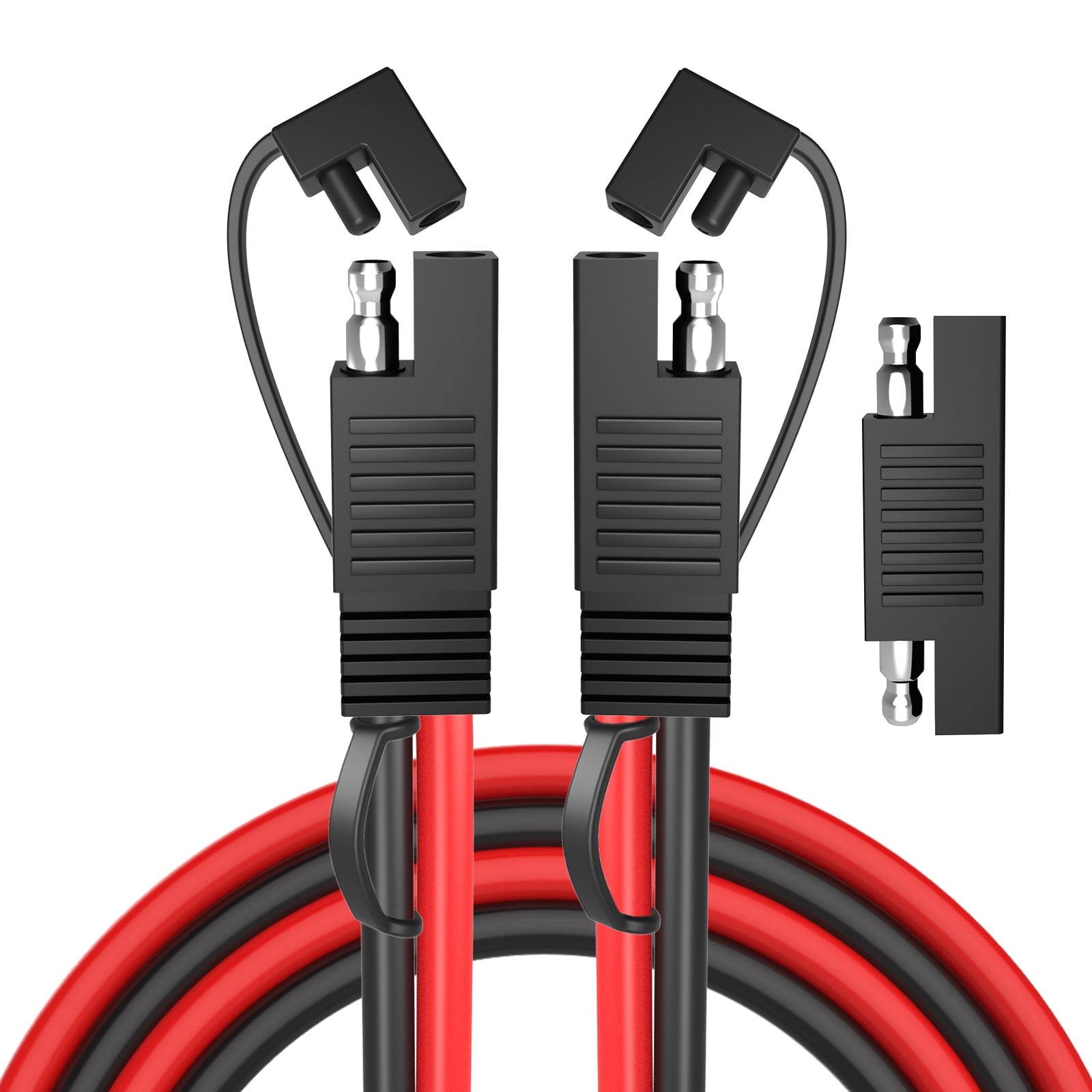ELECTCHN SAE to SAE Extension Cable 10AWG Quick Disconnect Wire Harness ...