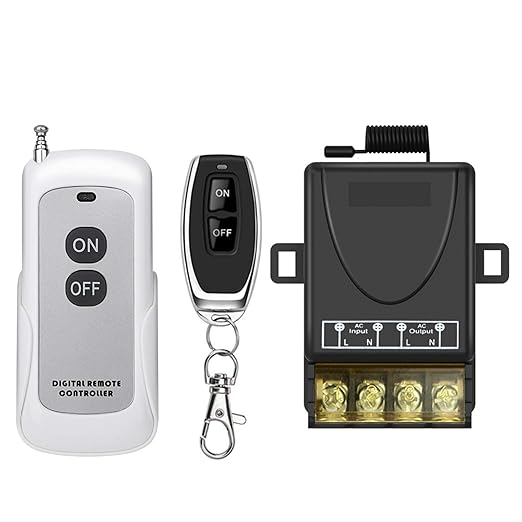 ELECTOP Wireless Remote Control Switch AC 90V-264V, Wireless RF Switch ...