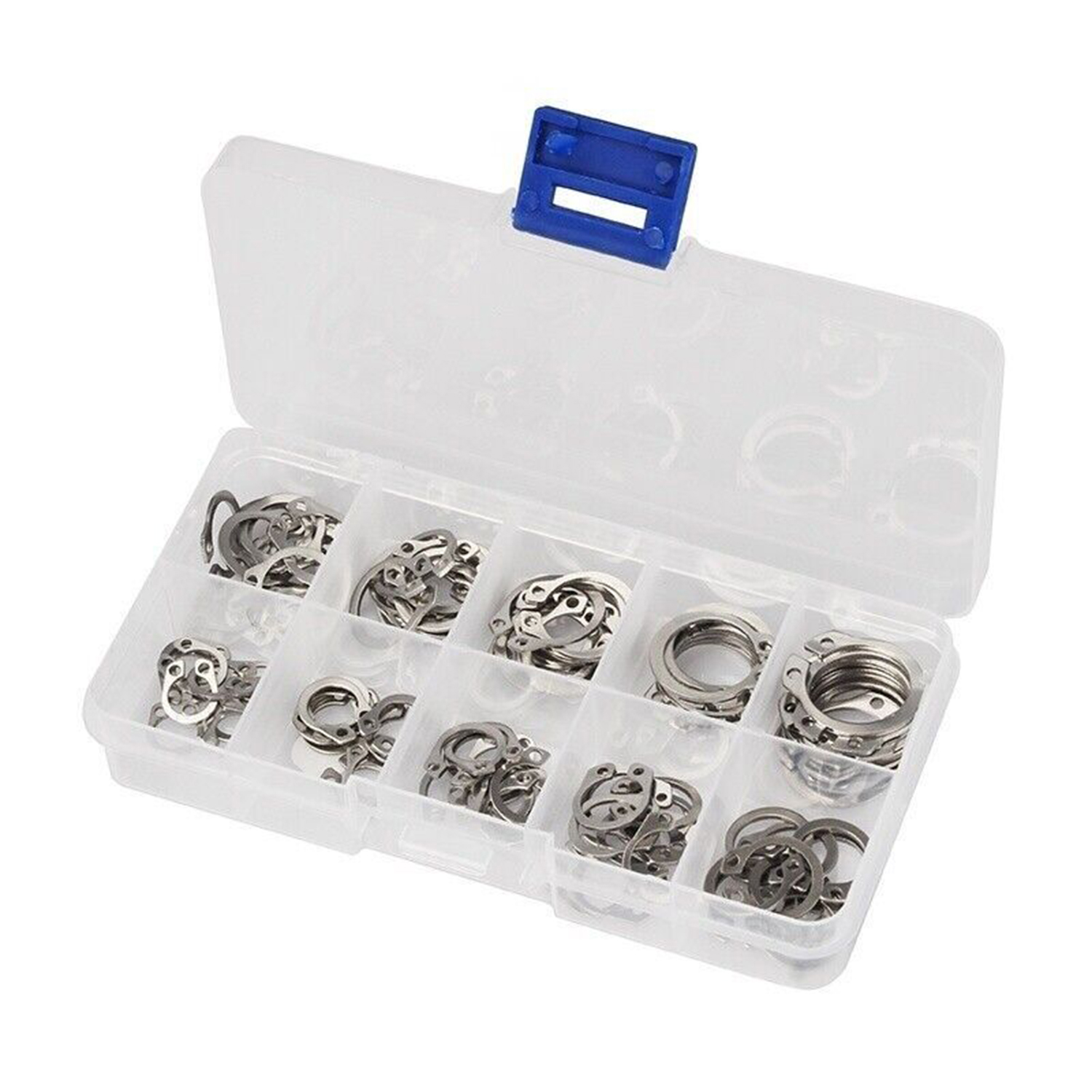 ELECTRAPICK 100Pcs Stainless Steel Retaining Rings External Circlip ...