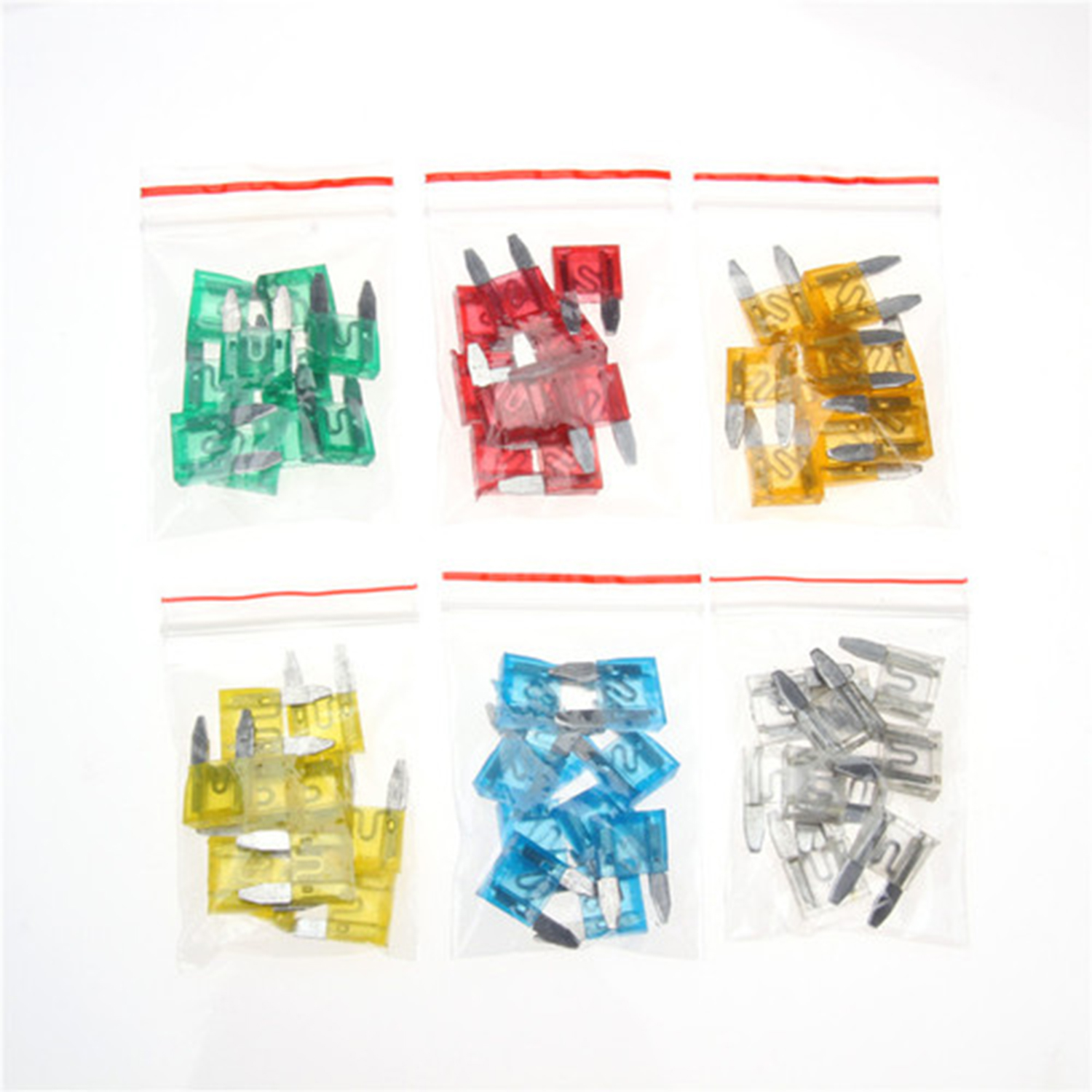 ELECTRAPICK 120Pcs Car Fuses Assortment Kit Mini Replacement Automotive ...