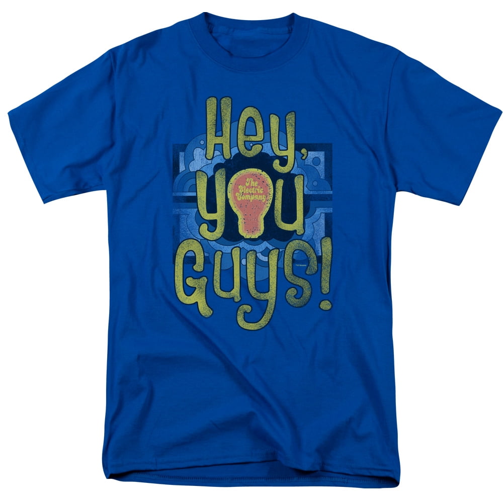 ELECTRIC COMPANY/HEY YOU GUYS-S/S ADULT 18/1-ROYAL BLUE-3X - Walmart.com