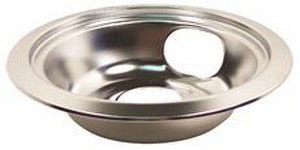 ELECTRIC RANGE DEEP DRIP PAN FITS GE® AND HOTPOINT® RANGES, CHROME, 8 ...