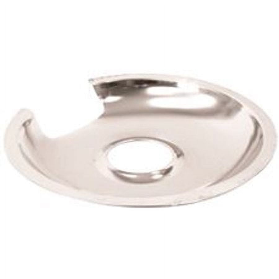 ELECTRIC RANGE UNIVERSAL DRIP PAN, CHROME, 8 IN., 6 PER PACK per 3 Pack ...
