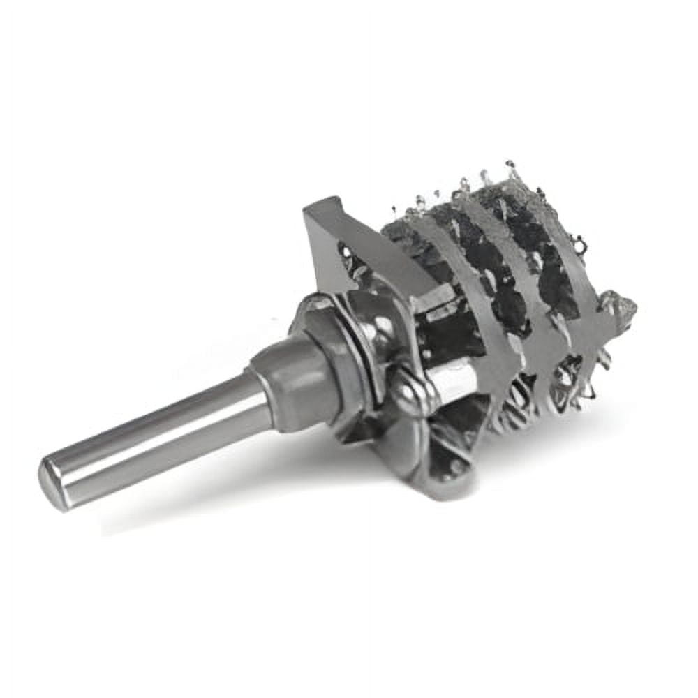 ELECTROSWITCH D2D0212N, Rotary Switch, 2pole, 2deck, 2-12pos, SP12T ...