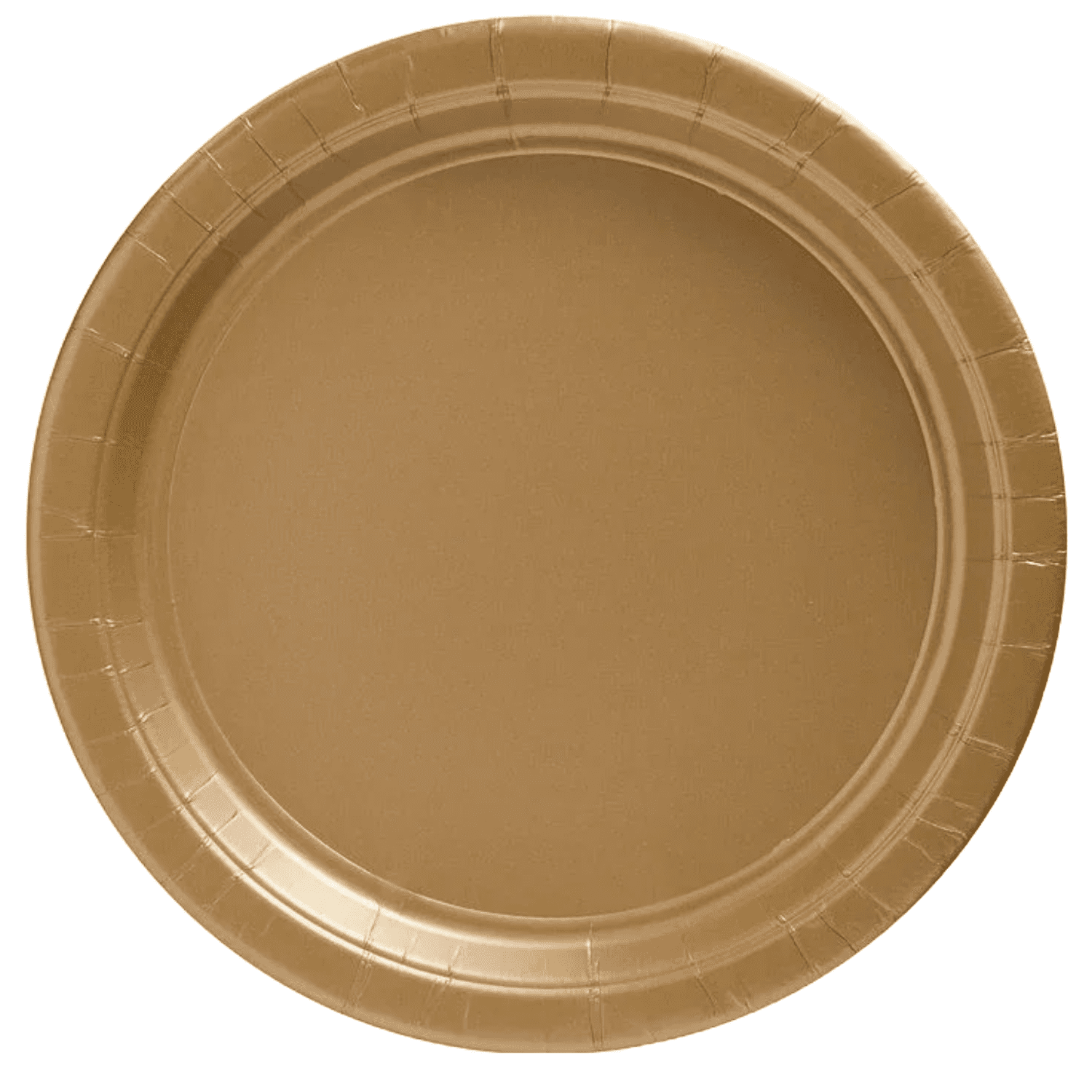 ELEGANI 7-Inch Gold Paper Dessert Plates, 50-Count – Elegant Party ...