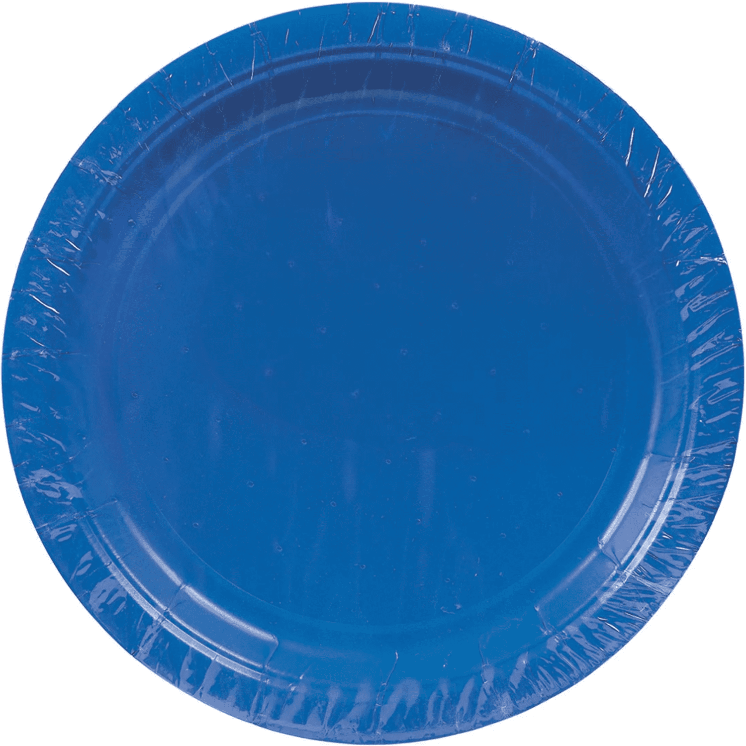 ELEGANI Royal Blue Paper Plates – 7" Disposable Party Plates, 20ct for ...