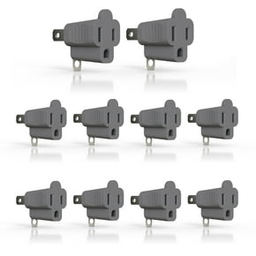 2 Prong to 3 Prong Adapters in Plug Adapters - Walmart.com