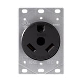 30 Amp 120V, NEMA TT-30R RV Flush Mount Power outlet,Straight Blade ...