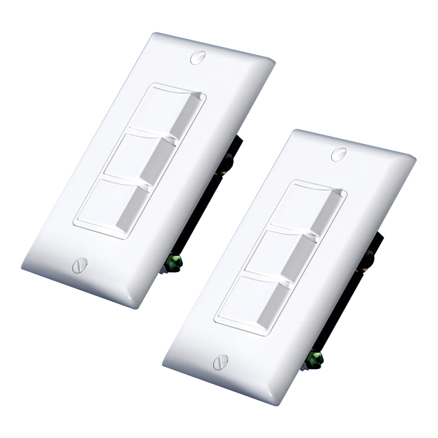 ELEGRP 15A Electrical Toggle Paddle, Three Single Pole Combination ...