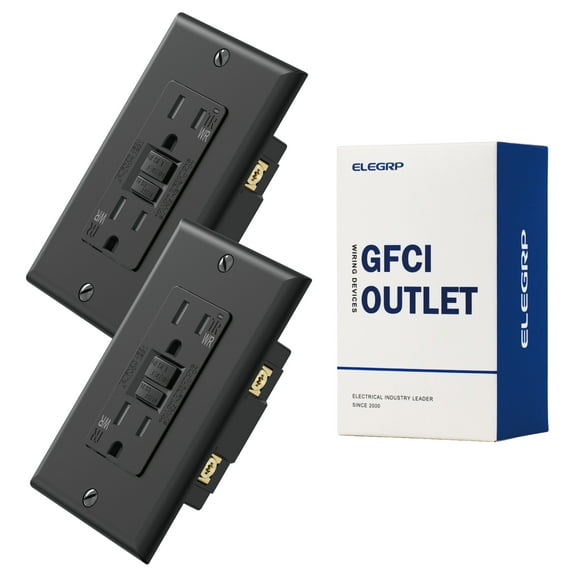 Gfi Gfci Outlet 20 Amp Ground Fault Receptacle Tamper Resistant With ...