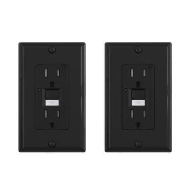 TRC 14650006-6 Shockshield White GFCI Plug with Surge Protection ...