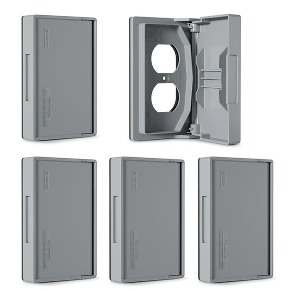 Locking Outdoor Outlet Cover