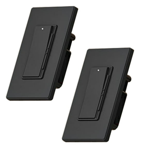 Slide Dimmer Switch, Single Pole or 3-Way, Rocker Paddle, Screwless ...