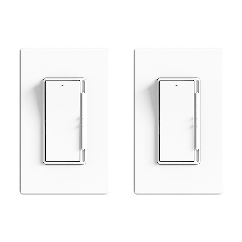 ELEGRP Slide Dimmer Switch, Electrical LED Light Slider, Single Pole or ...