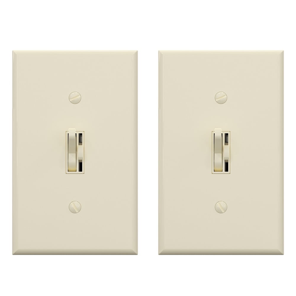 ELEGRP Slide Toggle Dimmer Switch,Single Pole & 3-Way Toggle LED Dimmer ...