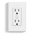 ELEGRP Smart In-Wall Outlet with Energy Monitoring, 2.4GHz Wi-Fi Smart ...