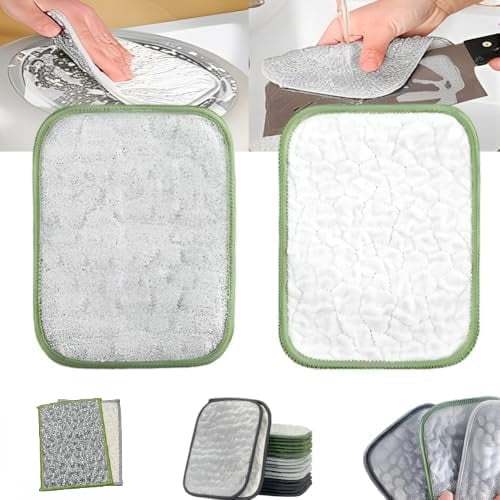 ELEGY Double-Side Scratch-Free Wire Dishcloth, Wire Mesh Dish Cloths ...