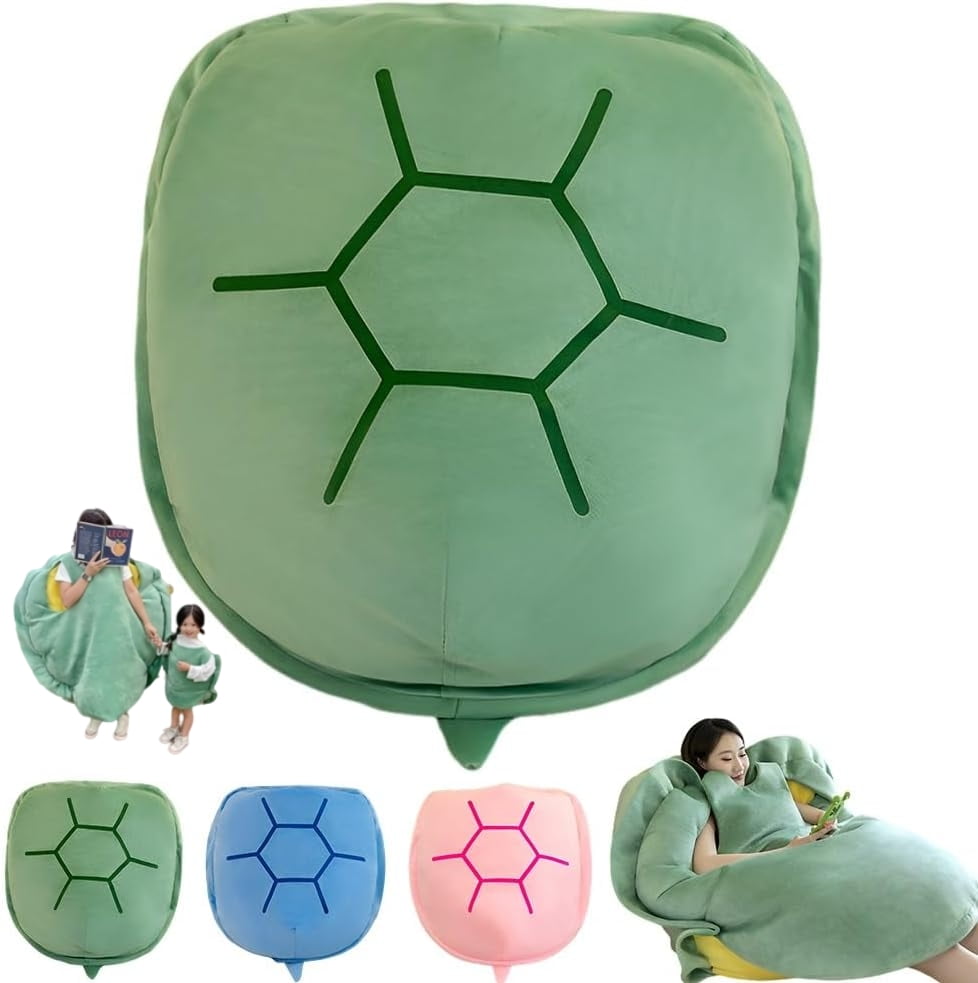 ELEGY Multi Functional Giant Turtle Shell Pillow, Wearable Weighted ...