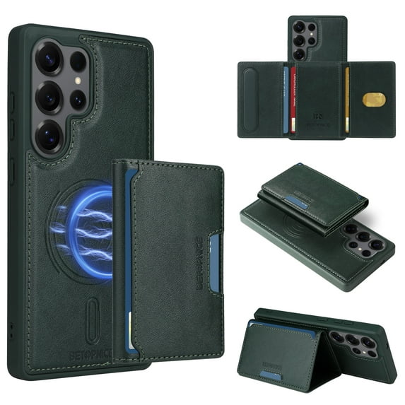 ELEHOLD 2-in-1 Case for Samsung Galaxy S25 Ultra, RFID Blocking ...