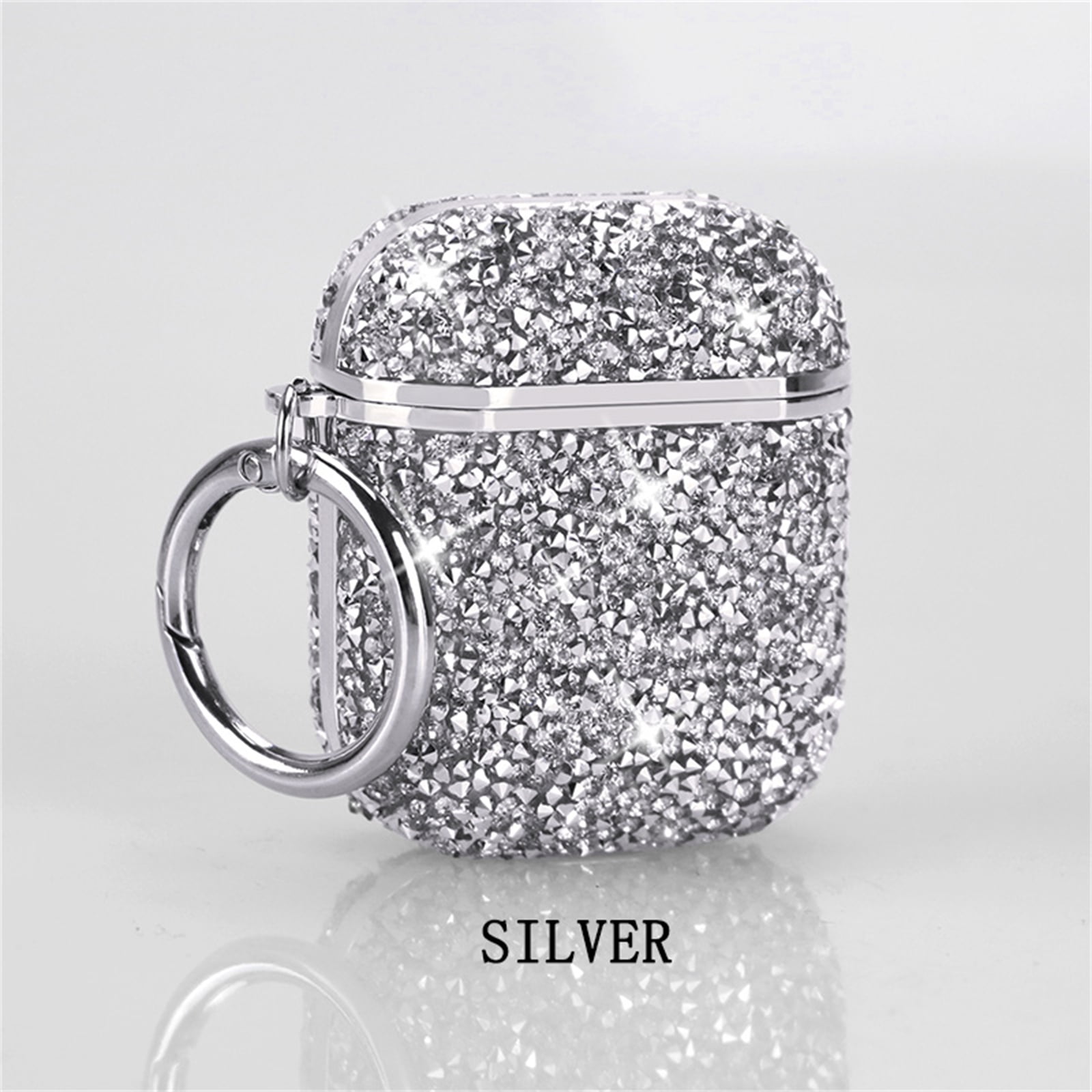 ELEHOLD for Apple Airpods 2 &1 Shiny Sparkle Bling Case, Crystal ...