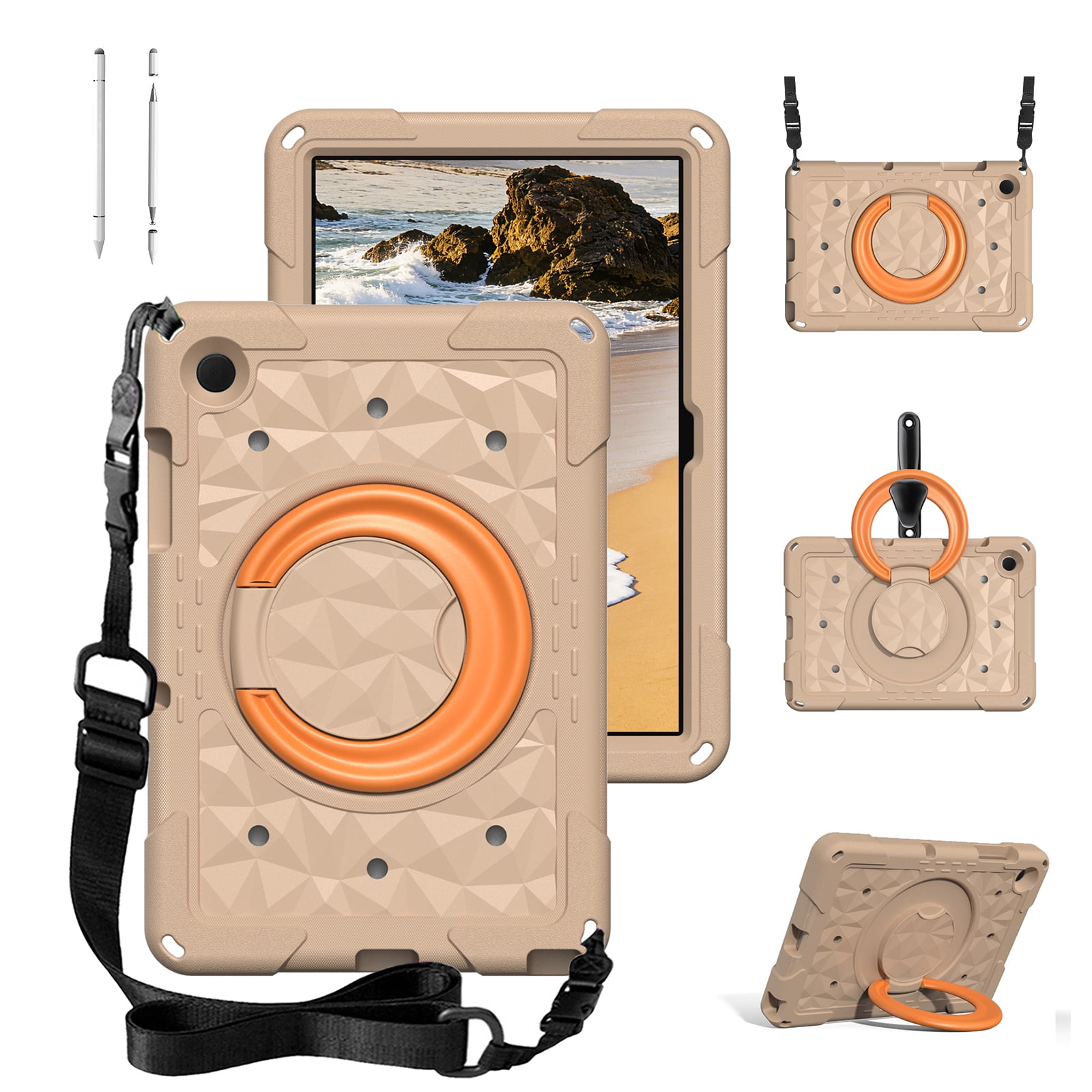 ELEHOLD Case for Samsung Galaxy Tab A11+/A9 plus, Shockproof Case with ...