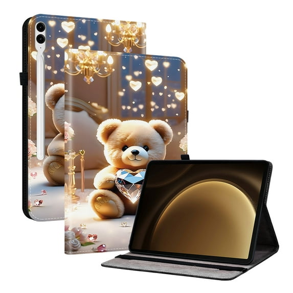 ELEHOLD Case For Samsung Galaxy Tab S9 FE+ 2023 12.4-inch, Stylish ...