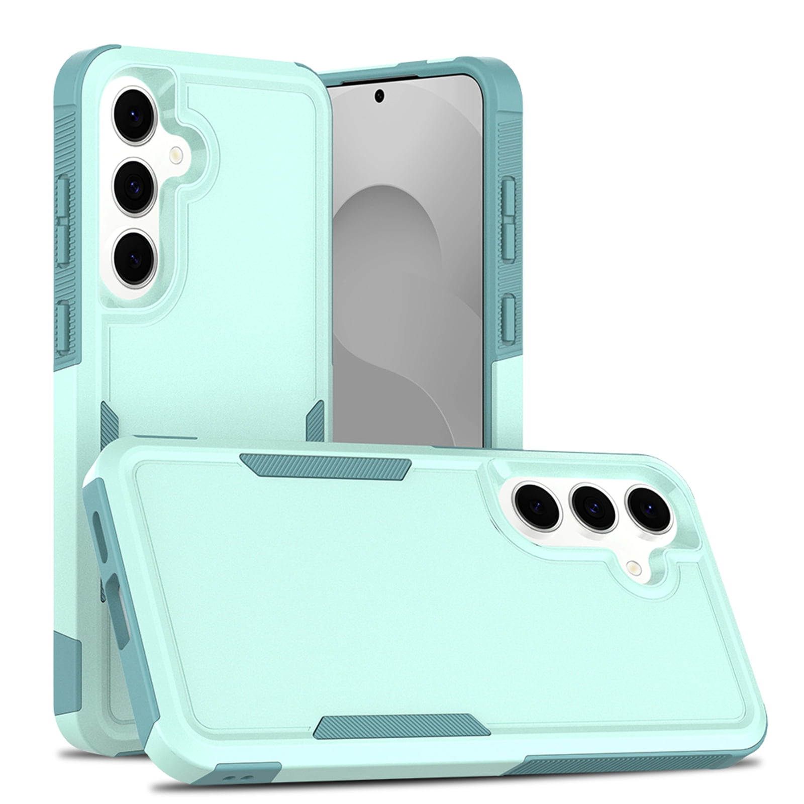 ELEHOLD Case for Samsung Galaxy S25 FE, Shockproof Dual Layer Case ...