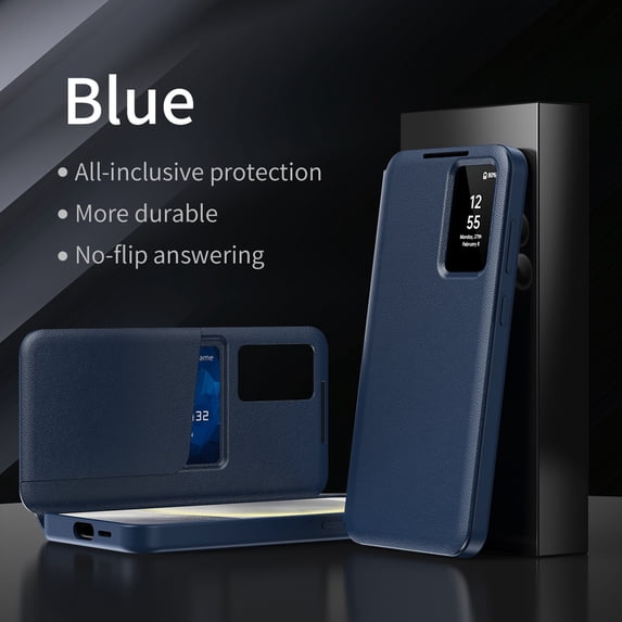 ELEHOLD Case for Samsung Galaxy S26 Ultra, Smart View Window ...
