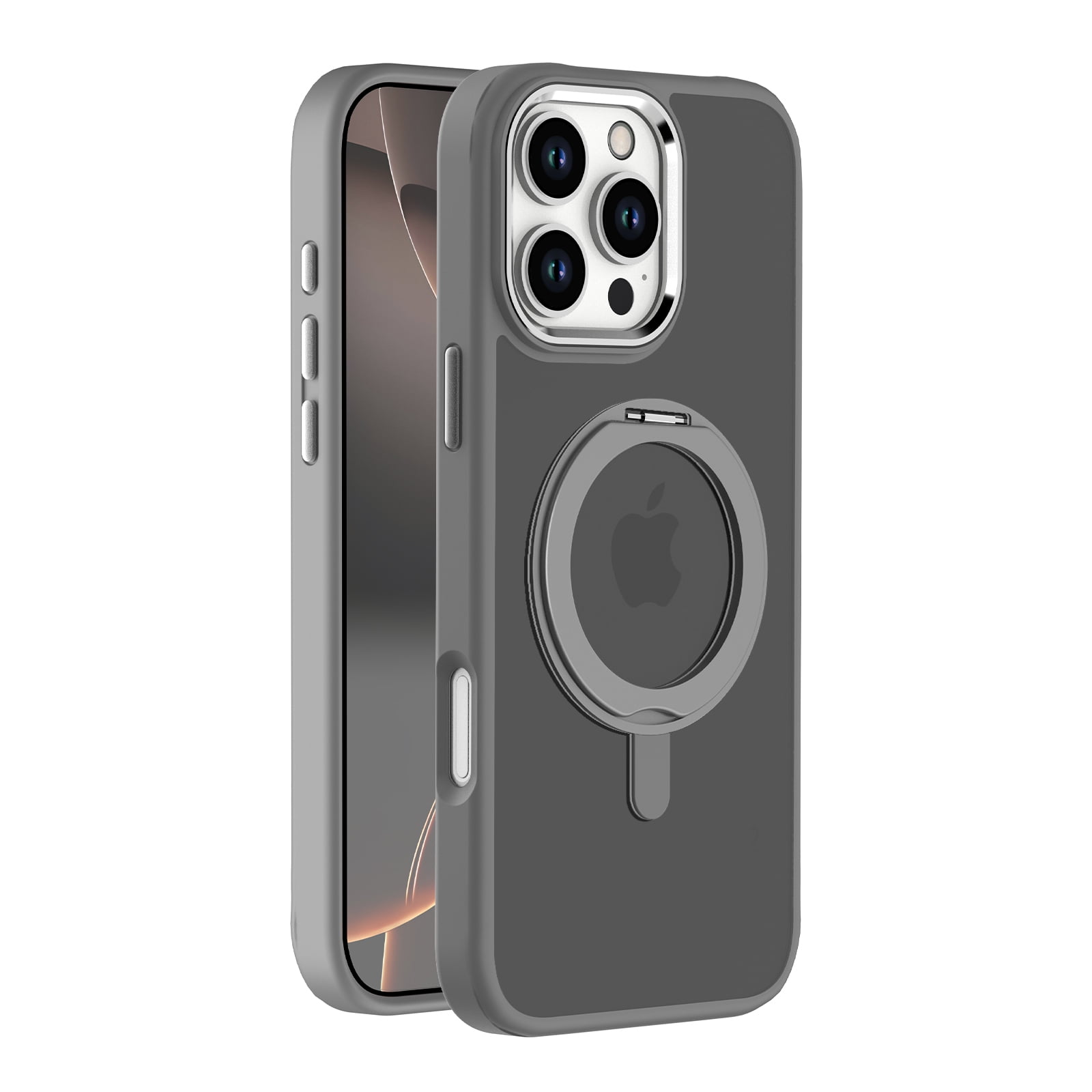 ELEHOLD Case for iPhone 12 Pro Max,Frosted Translucent Skin-Feel Case ...