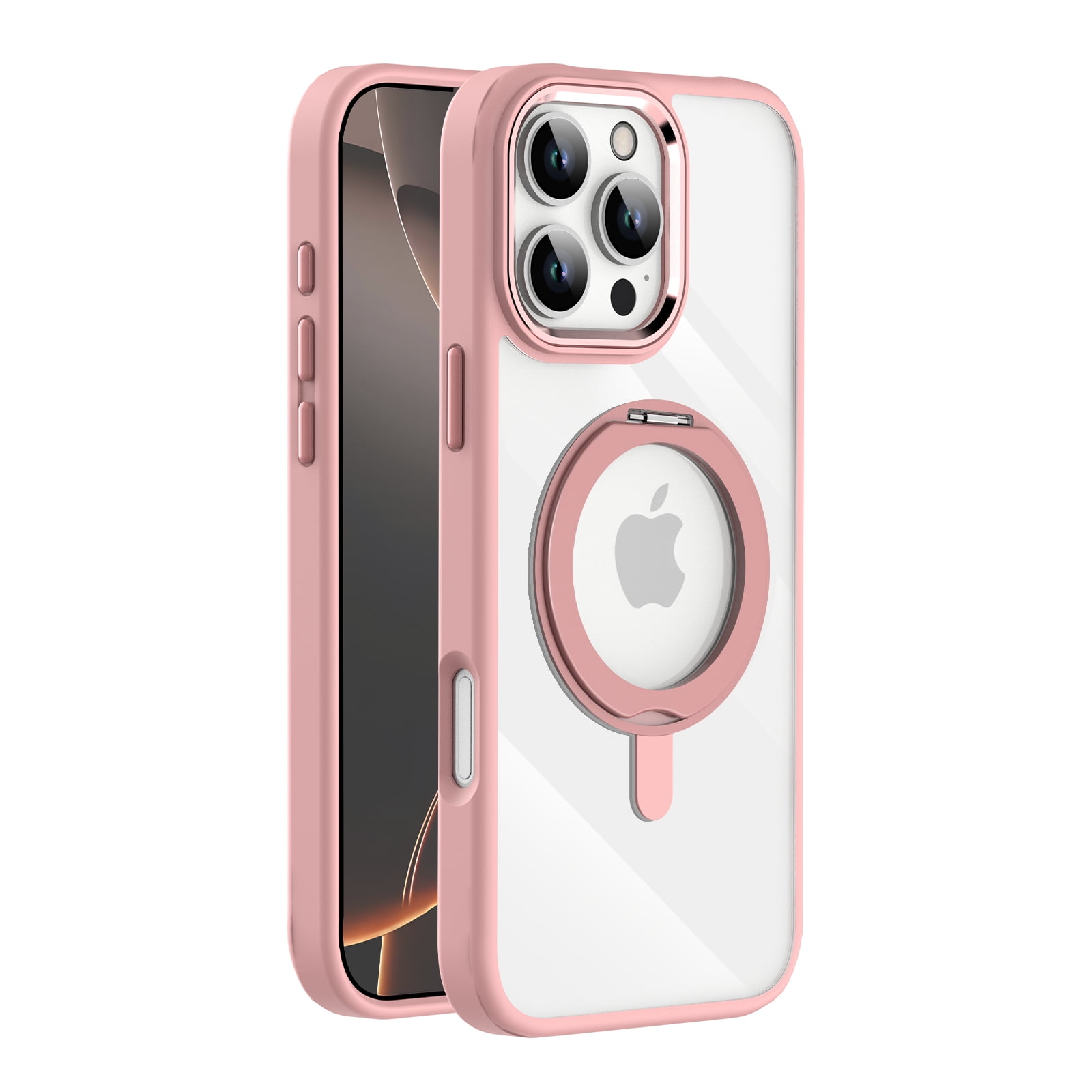 ELEHOLD Case for iPhone 16 Pro Max, Translucent Matte Back Phone Case ...
