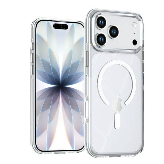 ELEHOLD Case for iPhone 17 Pro Max, Shockproof Anti-Yellow Rigid ...