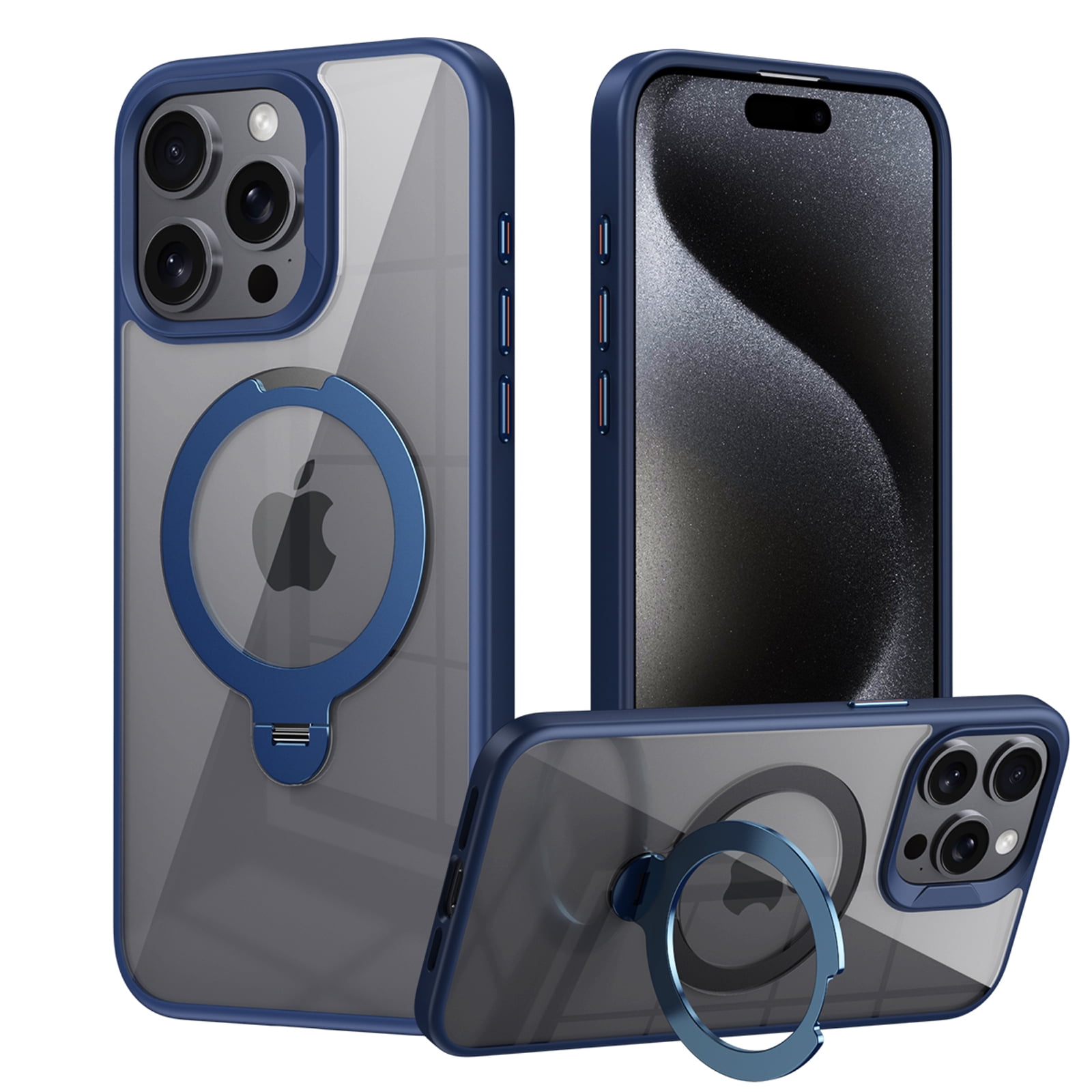 ELEHOLD Clear Case for iPhone 12 Pro / 12 6.1", Magnetic Translucent ...