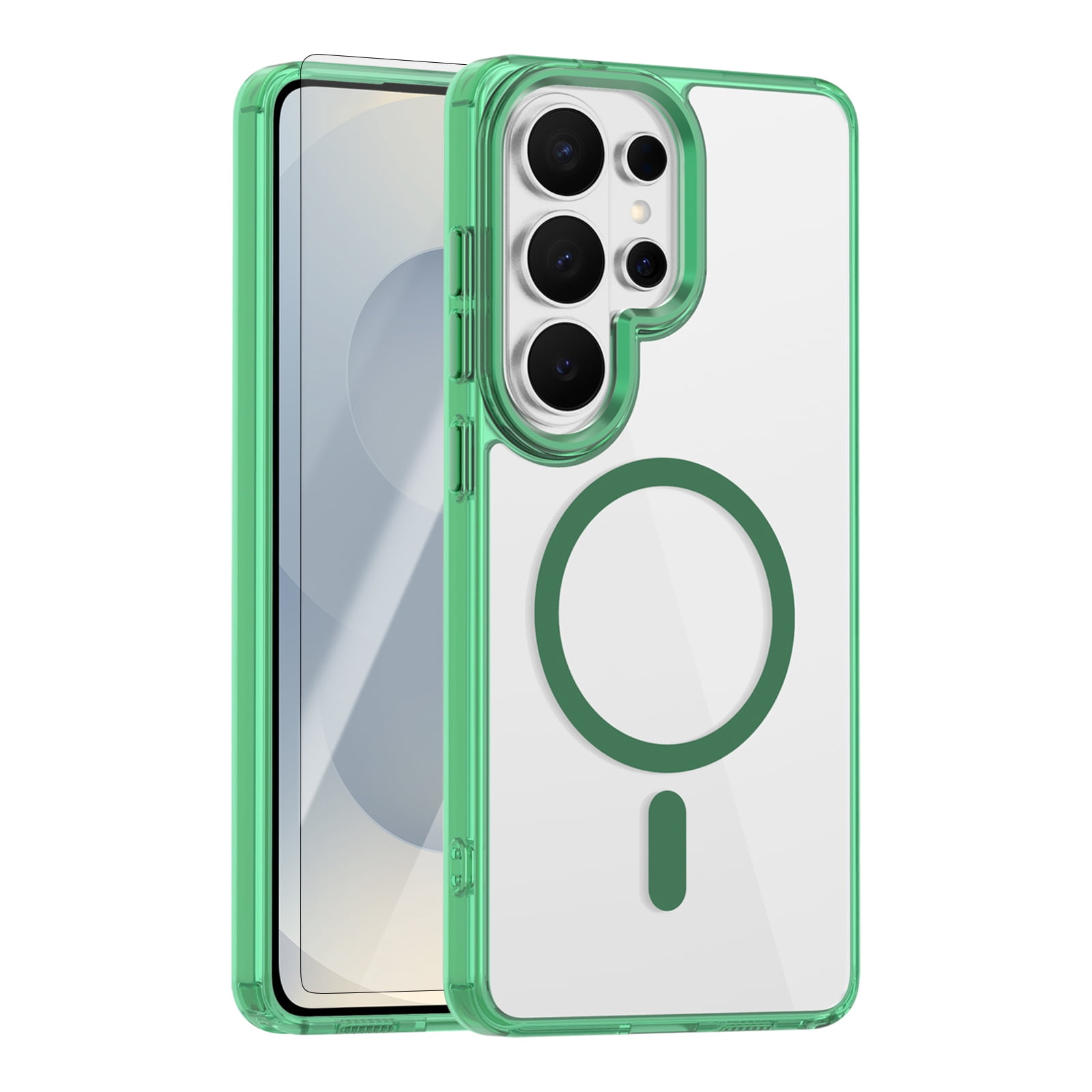 ELEHOLD Clear Magnetic Phone Case for Samsung Galaxy S26 Ultra ...