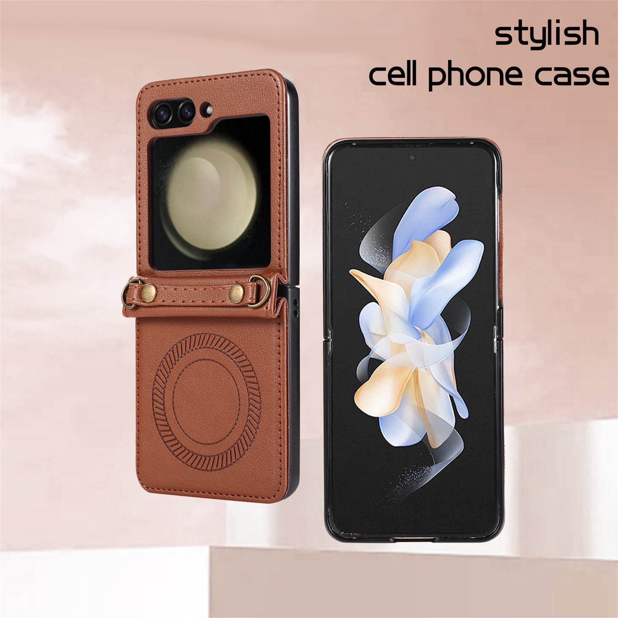 ELEHOLD Compatible with MagSafe Case for Samsung Galaxy Z Flip 3 ...