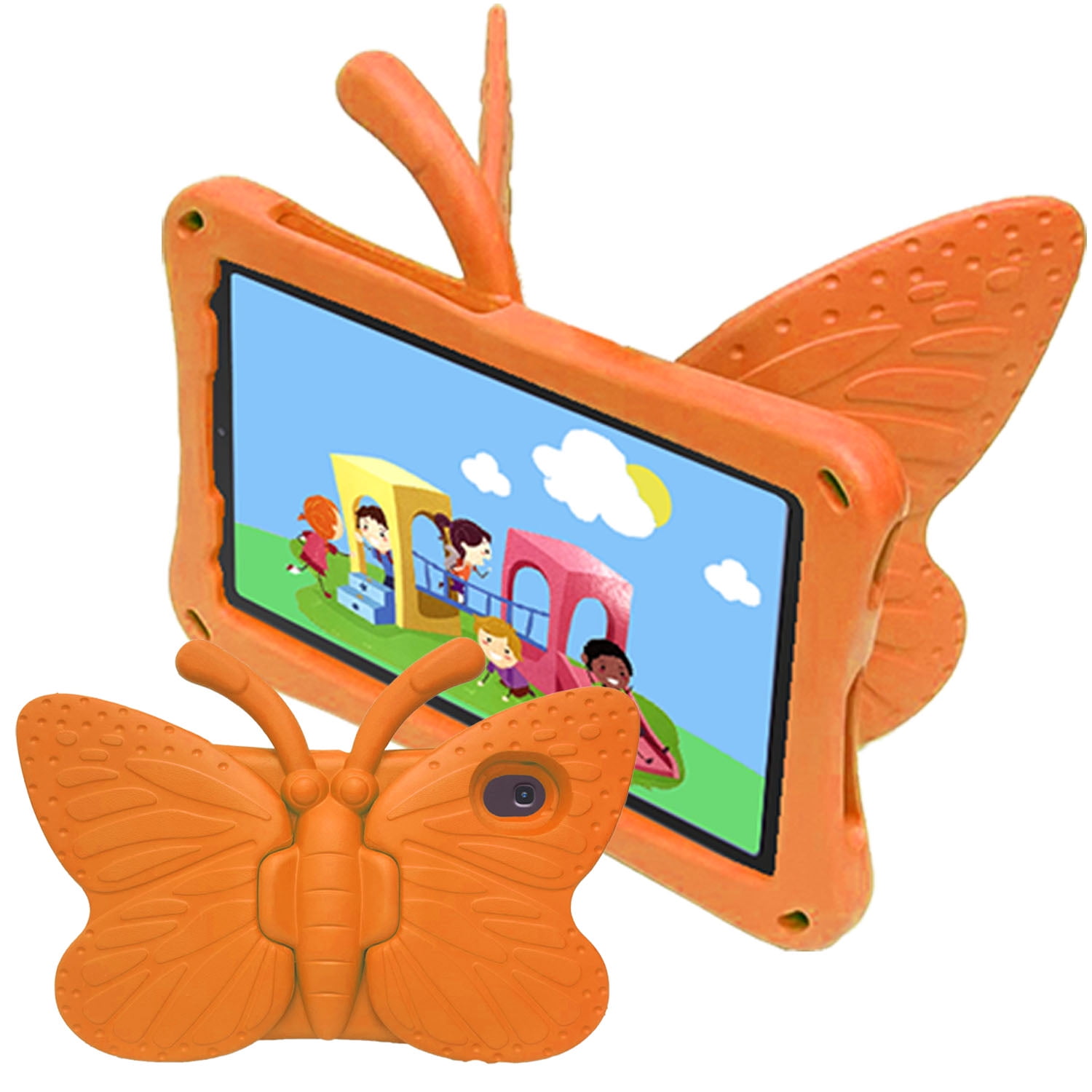 ELEHOLD Cute Kids Case for Walmart Onn 8.0 Inch 2024 Kids Friendly EVA ...