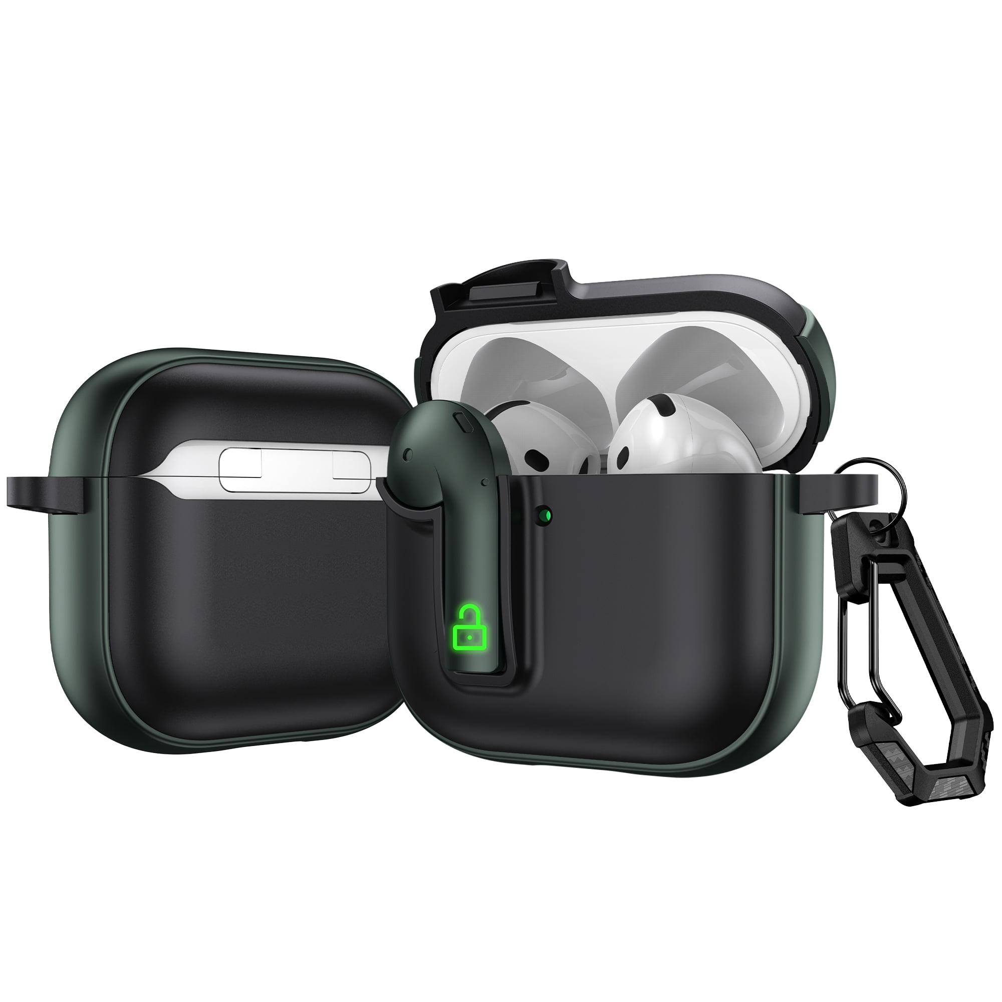 ELEHOLD Double Color Case For Airpods 4th Gen Full Body Protective Case ...
