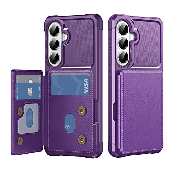 ELEHOLD For Samsung Galaxy A17 5G Wallet Case, Shockproof Rugged PC+ ...
