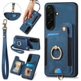 ELEHOLD For Samsung Galaxy A37 Wallet Phone Case, Card Slot Ring Holder ...