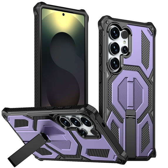 ELEHOLD For Samsung Galaxy S25 Ultra Magnetic Case, Rugged Heavy Duty ...