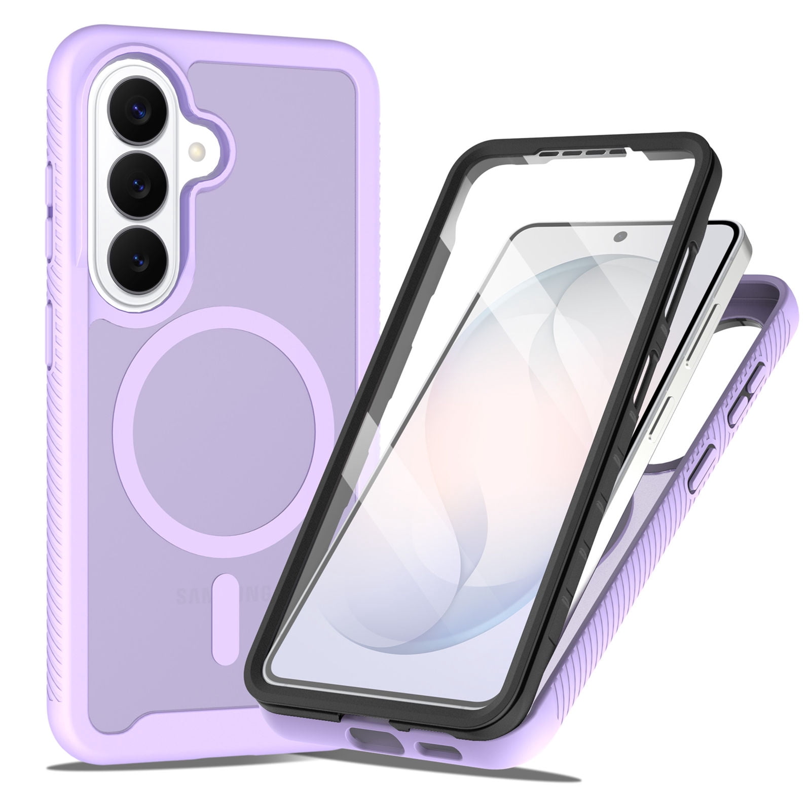 ELEHOLD For Samsung Galaxy S26 Magnetic Case,Dual-Layer Shockproof ...