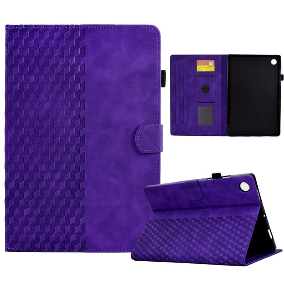 ELEHOLD For Samsung Galaxy Tab A9 Diamond Embossing Leather Folio ...