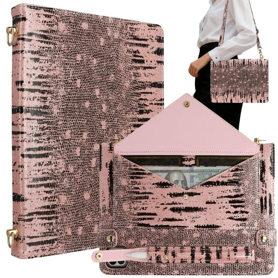 ELEHOLD For iPad 9th/8th/7th Generation Case, Luxury Premium Leather ...