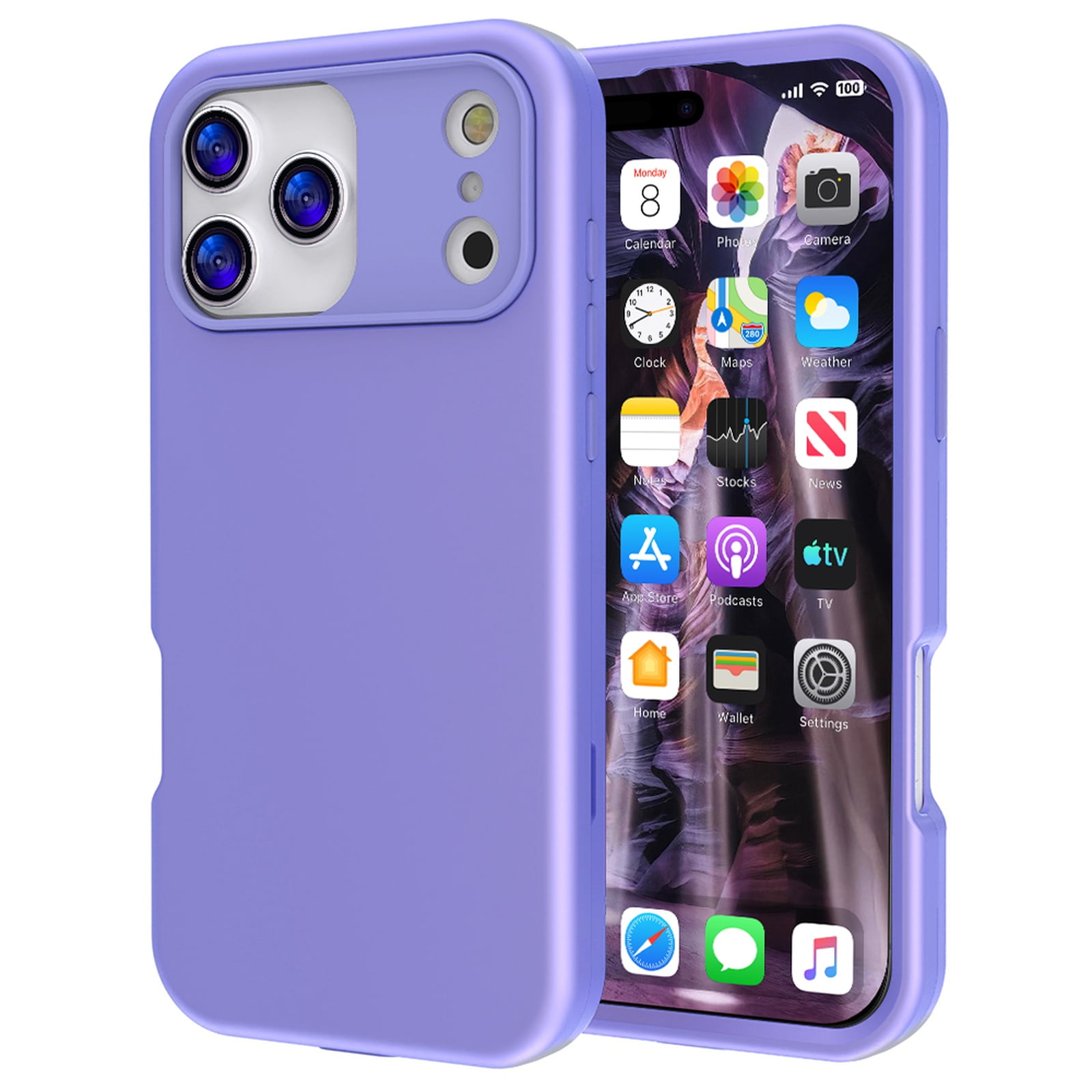 ELEHOLD For iPhone 17 Pro Max Rugged Case Shock-Absorbent Slim Fit ...