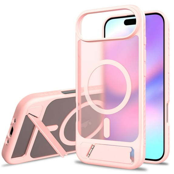 ELEHOLD For iPhone Air Magnetic Case, Invisible Kickstand Charge While ...
