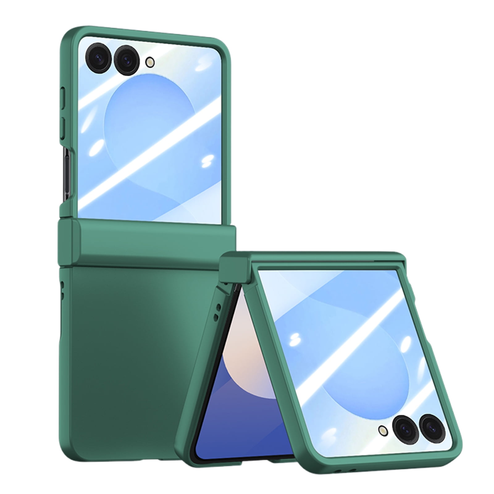 ELEHOLD Full Body Case for Samsung Galaxy Z Flip 7 2025,with Built-in ...