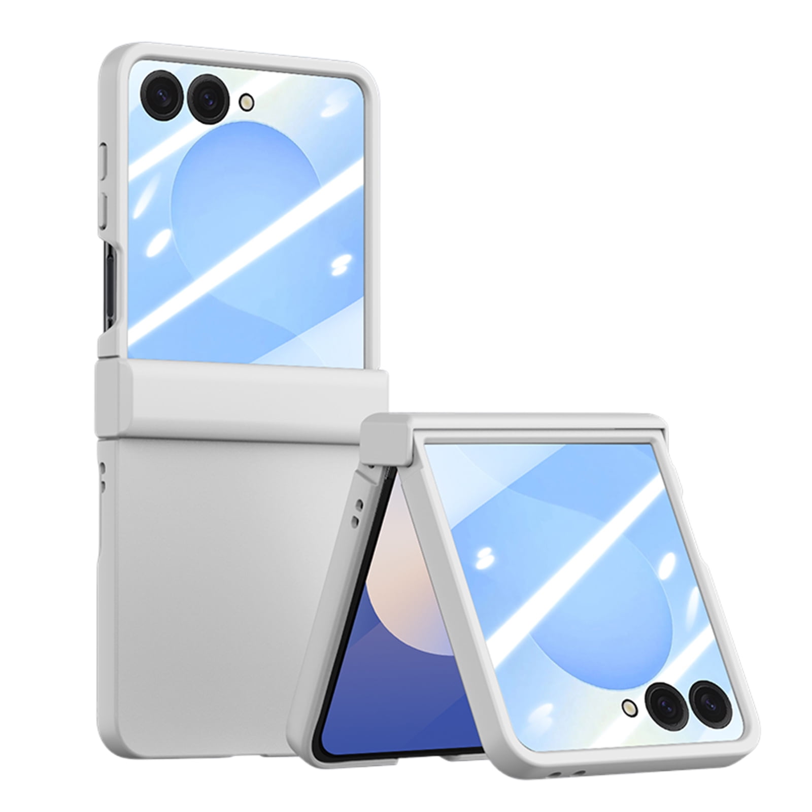 ELEHOLD Full Body Case for Samsung Galaxy Z Flip 7 2025,with Built-in ...