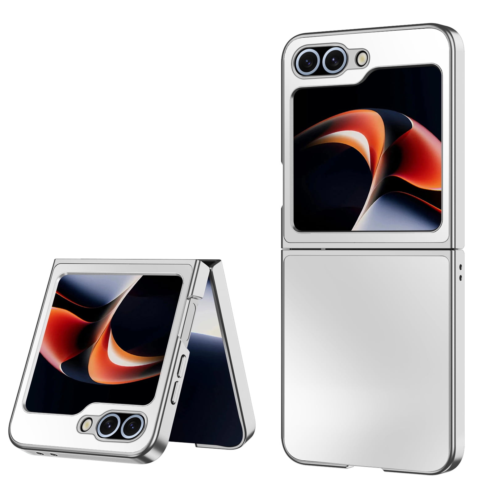ELEHOLD Full Body Case for Samsung Galaxy Z Flip6, Ultra Thin Hard PC ...