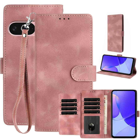 ELEHOLD For Google Pixel 10 Pro XL Flip Wallet Case , Shockproof ...