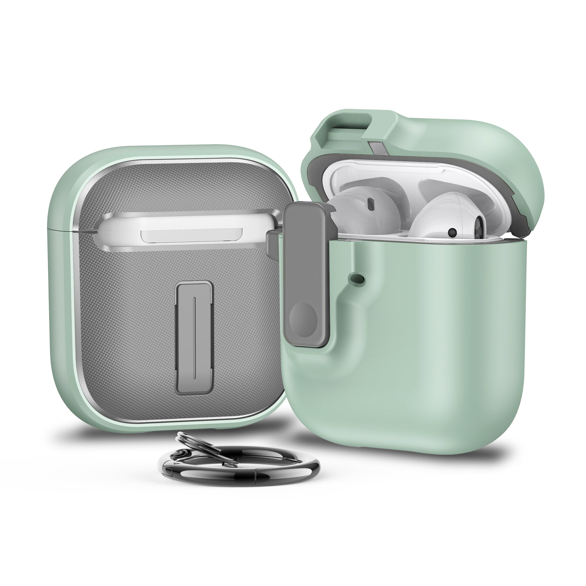 ELEHOLD Headphone Case For Airpods 2nd Gen / 1st Gen, Secure Lock ...